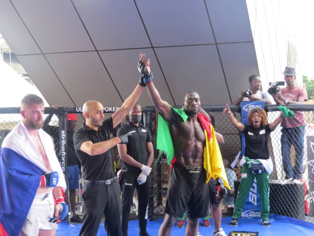 Africa MMA Open 2021 : « J’ai dû jouer dans la ruse pour le battre